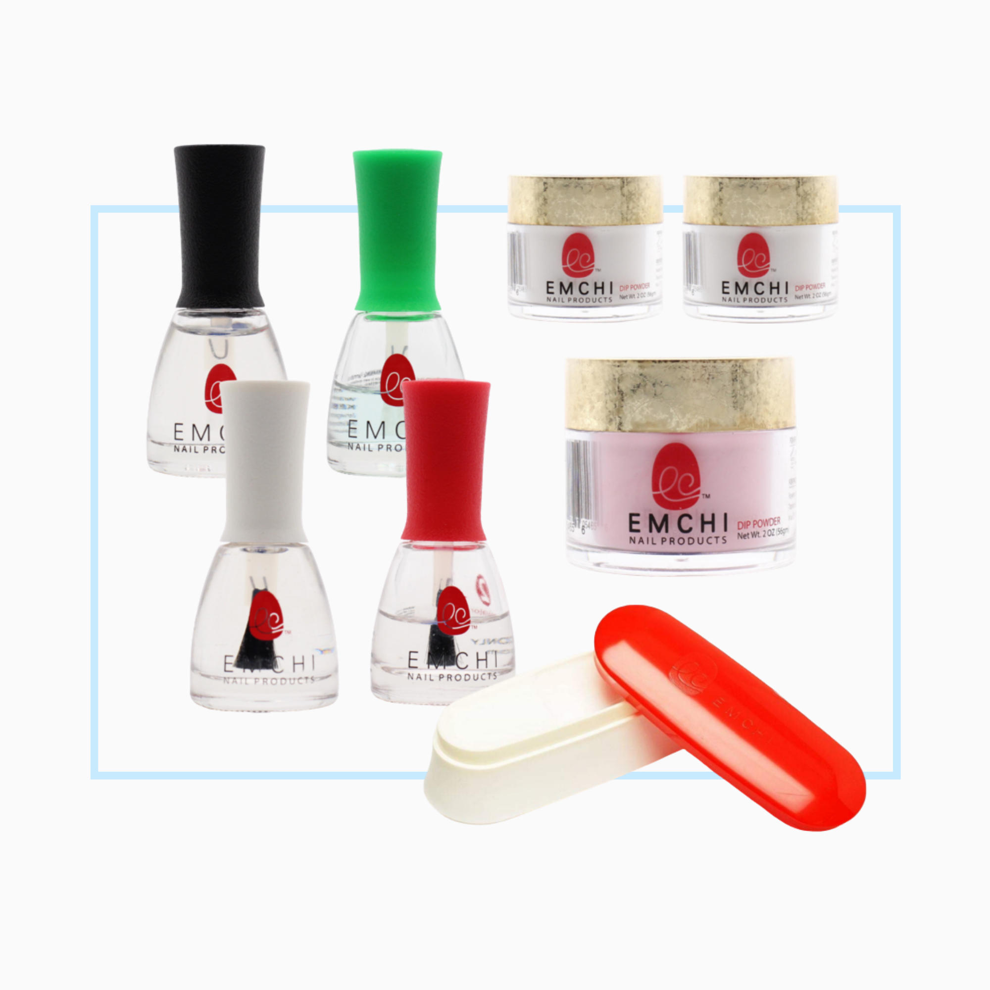French Manicure Dip Powder Kit | Shop Nail Dip Kits – EMCHI
